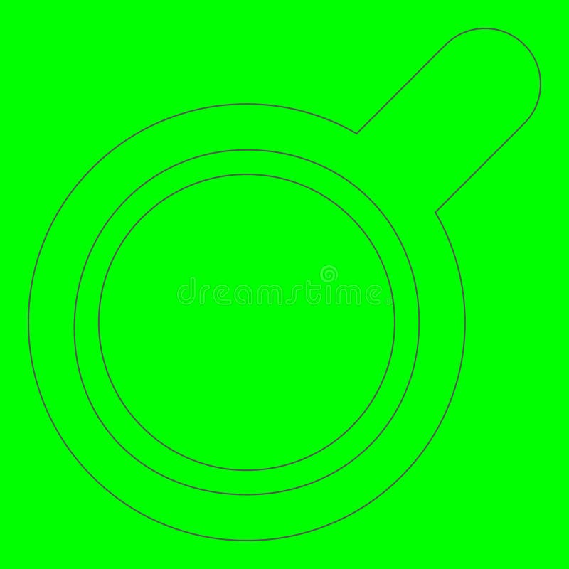 Green Screen Food Objects Outlines Layers Stock Illustration ...