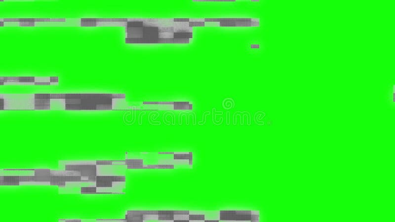 VHS Effect. Digital Pixelated Noise Effect with VHS Lines Stock Video ...