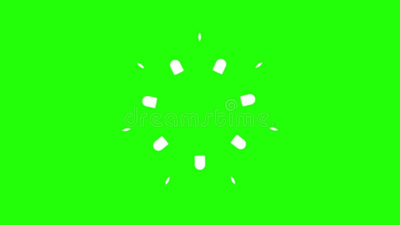 Green Screen Motion Graphic Design Elements. Circle Pop Up Animation Element. Pop Up Line ...