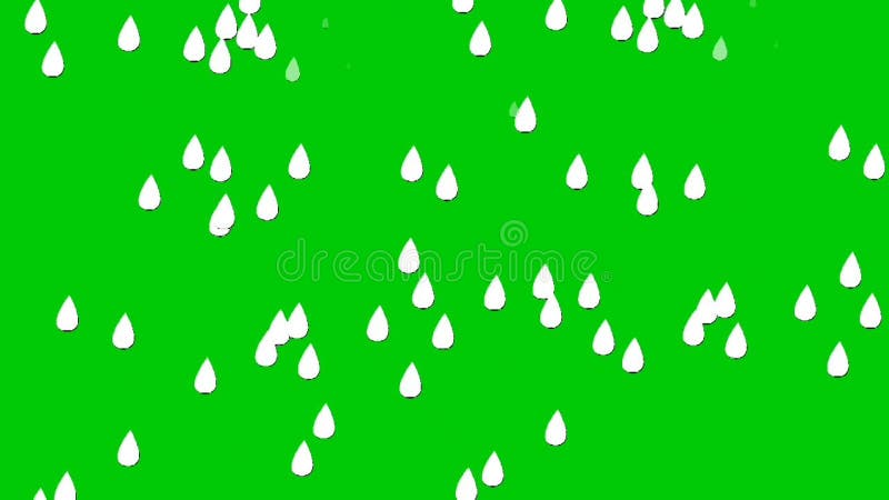 Green Screen Moving White Cloud Animation Display Stock Footage - Video ...