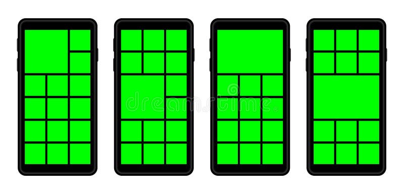 Green Screen on Smartphone for Video Call Insert, Green Screen Collage ...