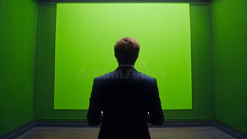 Green Screen Studio Backdrop Illustration Stock Illustration ...