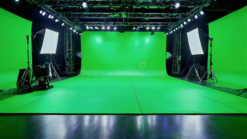 A Professional Studio Microphone in Close-up Against Blurred Lights ...