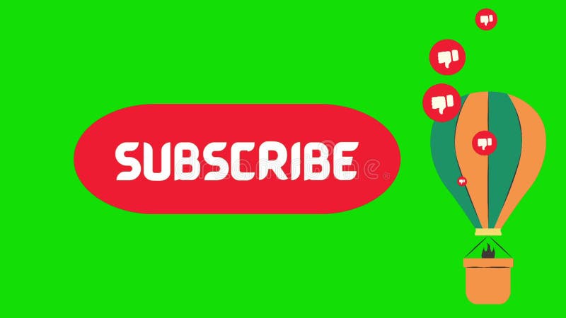 Green Screen Subscribe and Like Stock Video - Video of spreading, youtube: 372672799