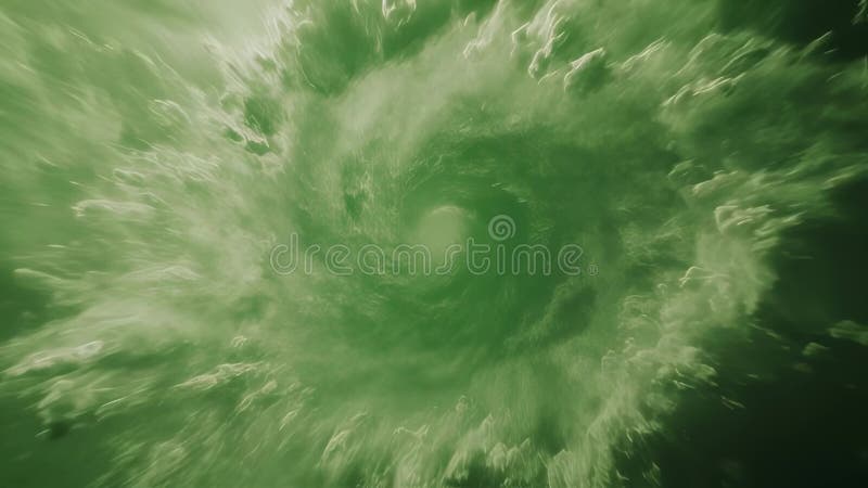 Green Screen Swirling Hurricane Clouds Vfx Element Stock Video - Video ...