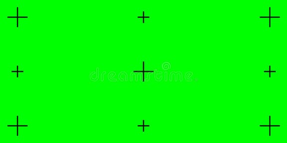 Green Screen Template with Chroma Key Technology. Background with ...