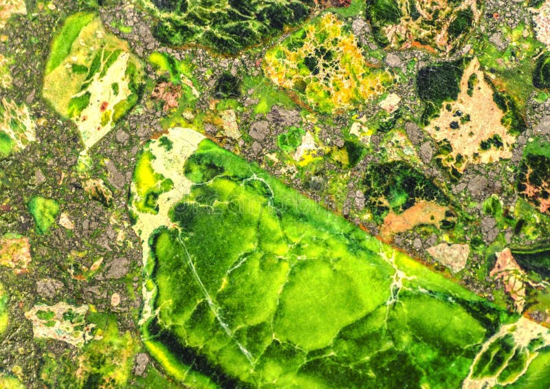 Green Sea Sediment Agate Pattern Stock Photo - Image of colorful ...