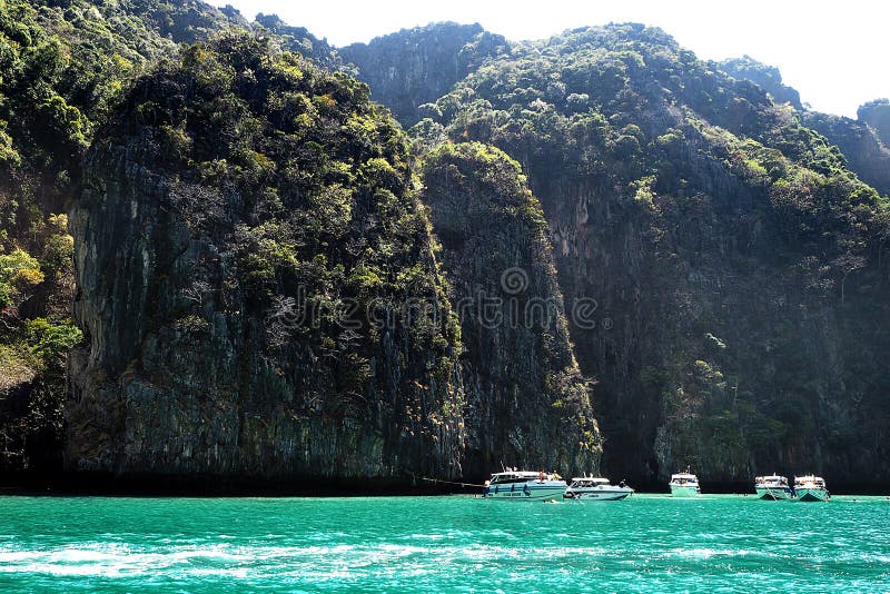 Green sea editorial stock image. Image of travel, thailand - 70290114