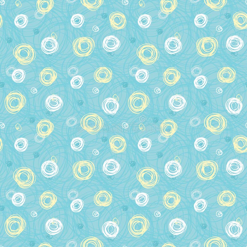 Decorative Paint Pattern. Vector Seamless Texture Stock Vector ...