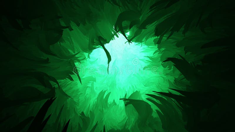 Green Seaweed Underwater Sea Grass Algae Ocean Plant Background Stock