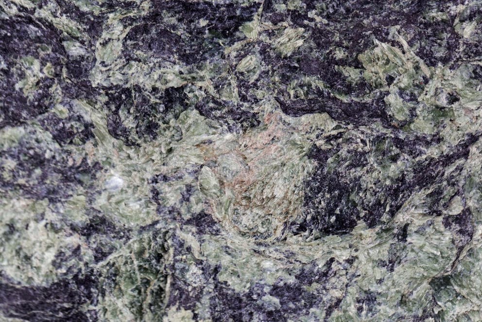 Green Serpentinite Rocks from the Alps Stock Photo - Image of ...