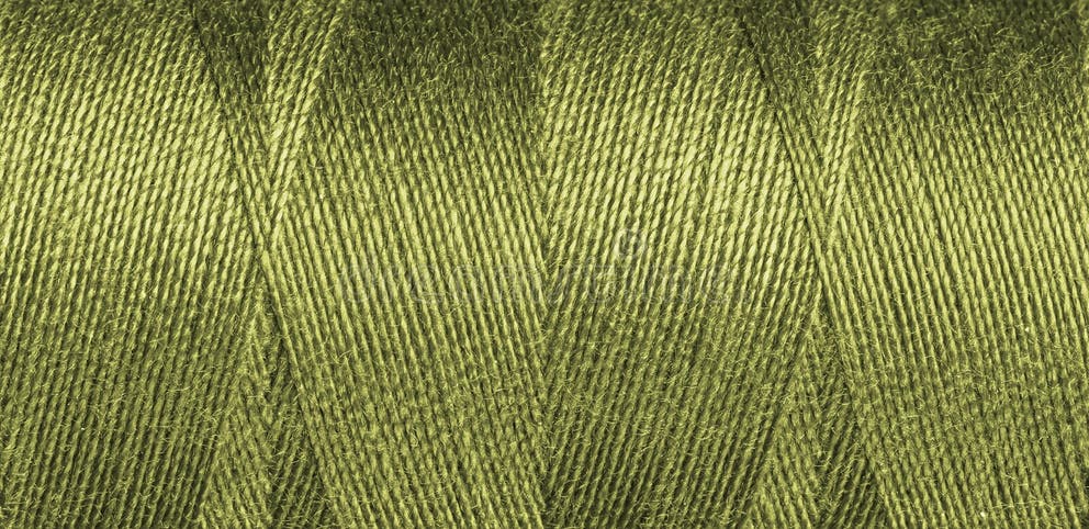 Green Sewing Thread Texture Stock Image - Image of reel, material ...