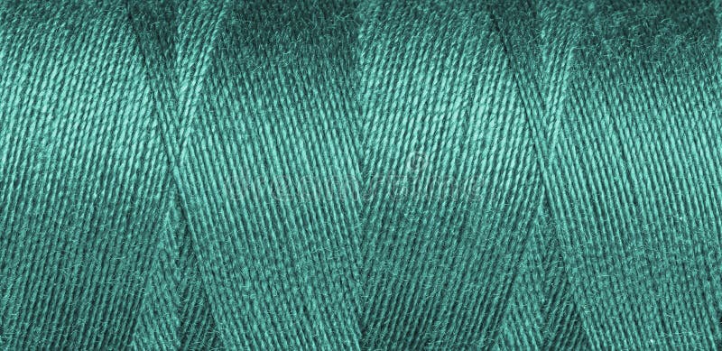 Green Sewing Thread Texture Stock Image - Image of industry, silk ...