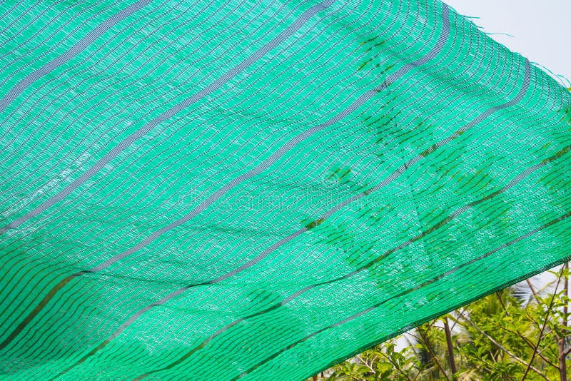 Green Shading Net stock photo. Image of black, design - 102528454