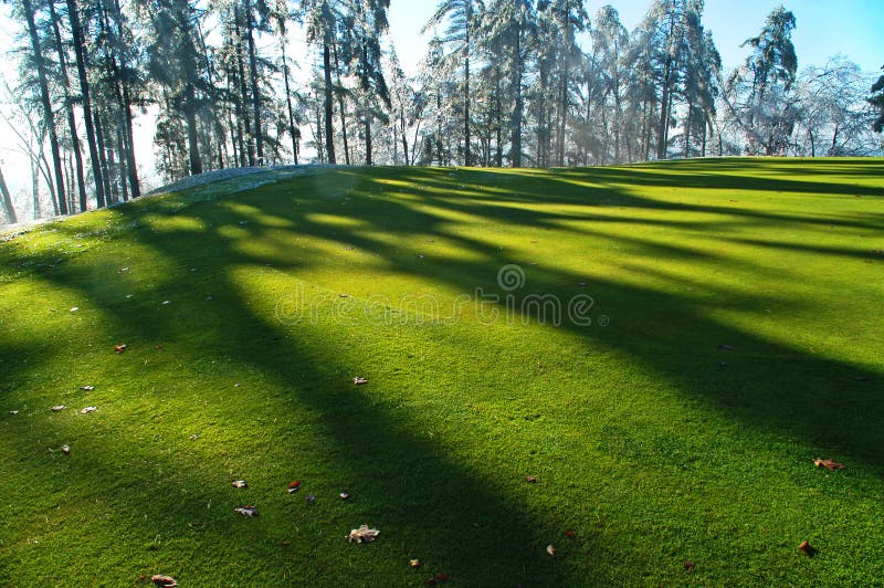 Green and Shadow stock image. Image of landscape, brown - 7474977