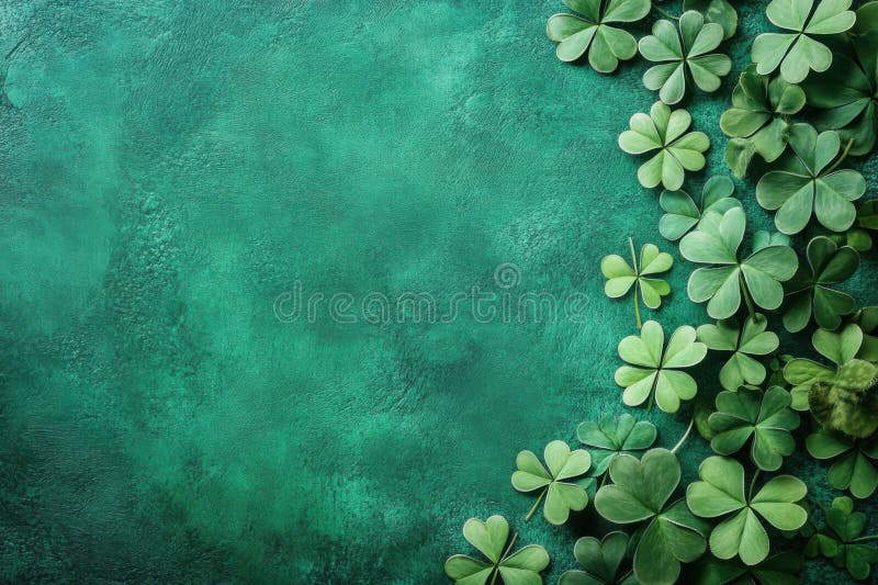 Green Shamrock Background stock photo. Image of holiday - 359641006