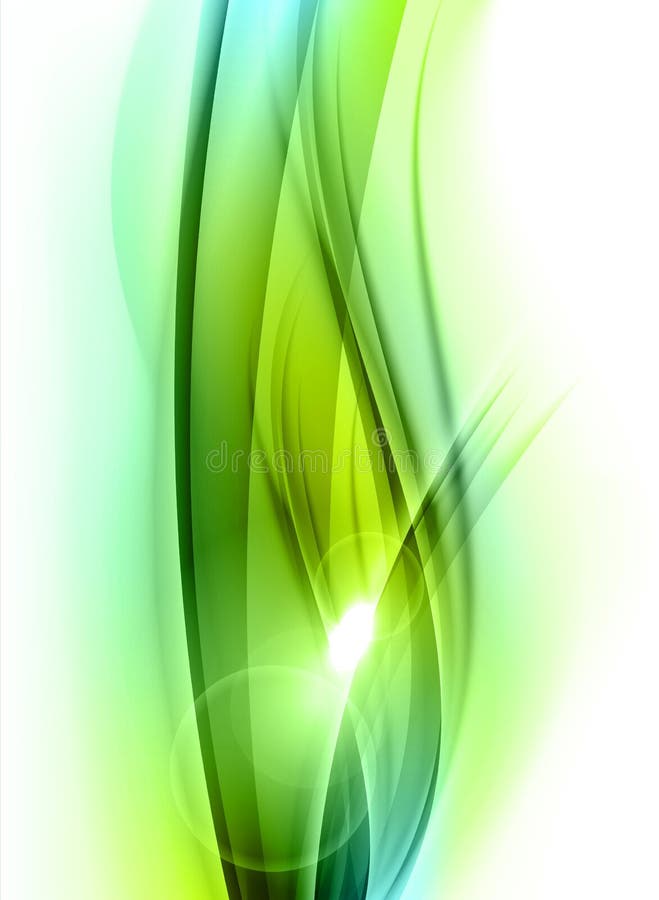 Green shape stock vector. Illustration of layout, gradient - 31709666