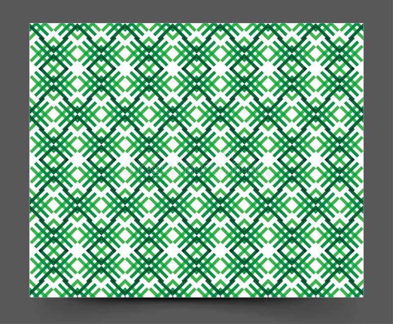 Green Shape Pattern Abstract Background Stock Vector - Illustration of ...