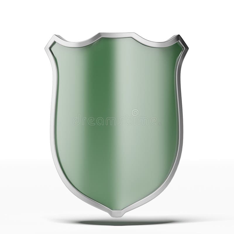 Green shield stock illustration. Illustration of knight - 35281628