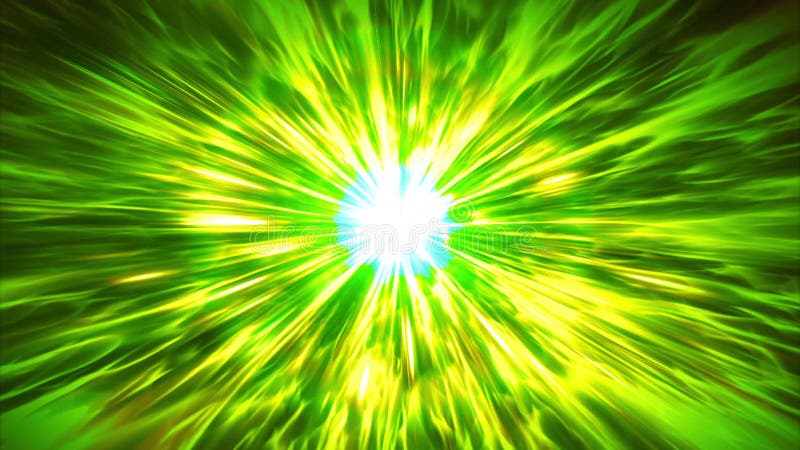 Green Shine Glow Light Tunnel Loop Background Stock Footage - Video of ...