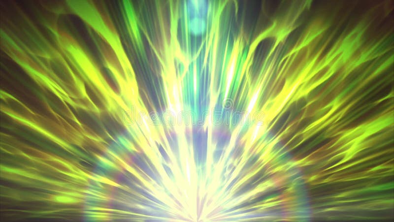 Green Shine Glow Light Tunnel Loop Background Stock Footage - Video of ...