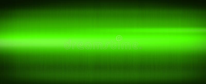 Green Shiny Brushed Metal. Banner Background Texture Stock Illustration ...