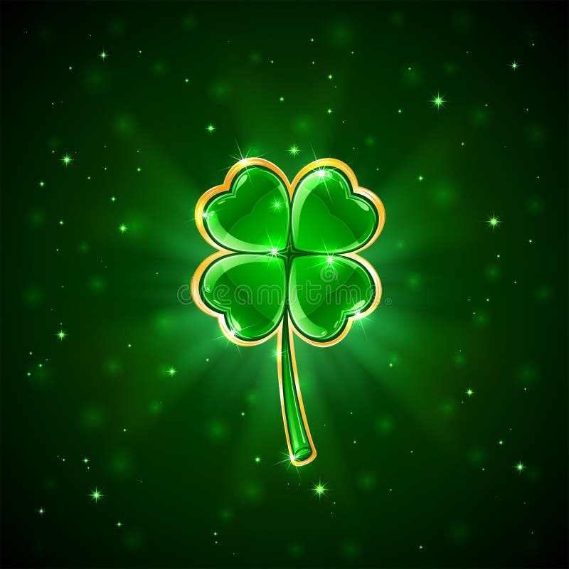 Celtic Shamrock stock illustration. Illustration of irish - 4332080