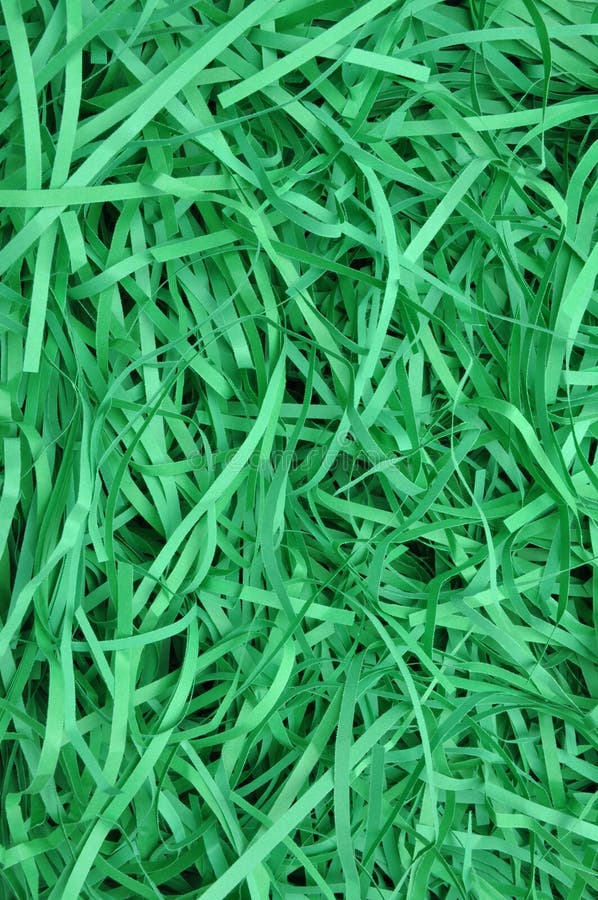 Green Shredded Paper As a Background Stock Image - Image of business ...