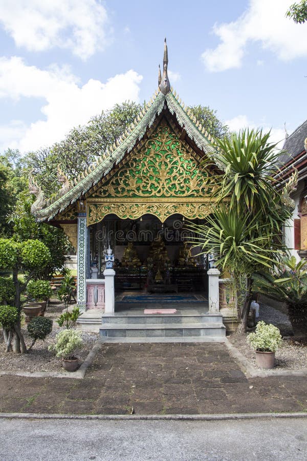 Green Temple Shrine stock image. Image of asian, buddhism - 46002515