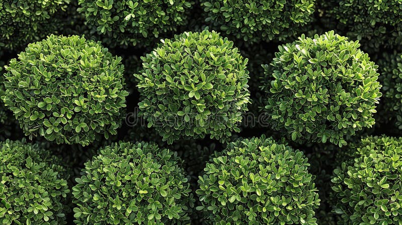 Green Shrubbery Pattern stock illustration. Illustration of hedge ...
