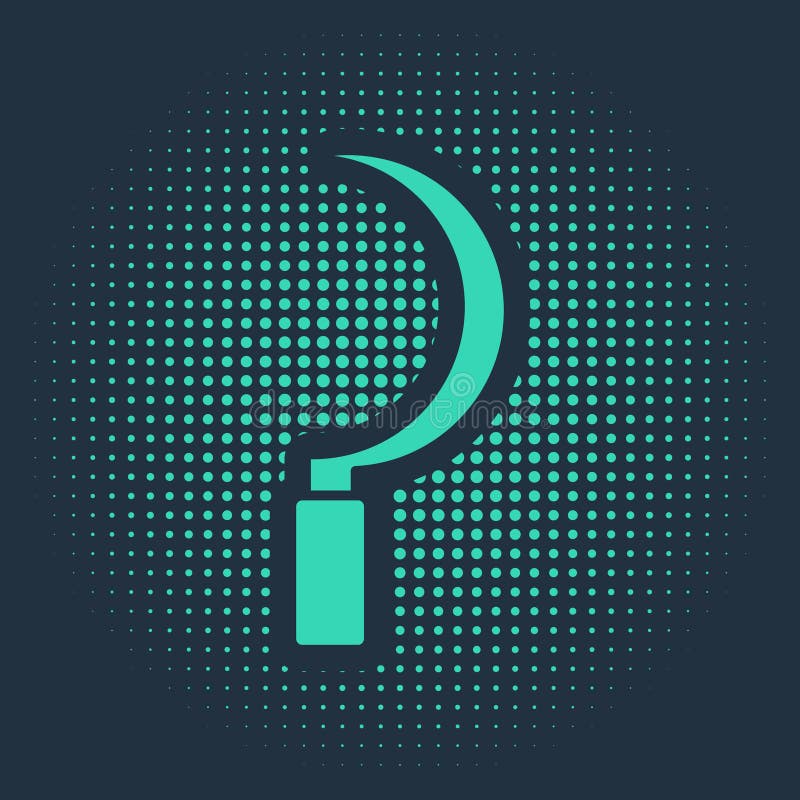 Sickle Icon Vector Sign and Symbol Isolated on White Background, Sickle ...