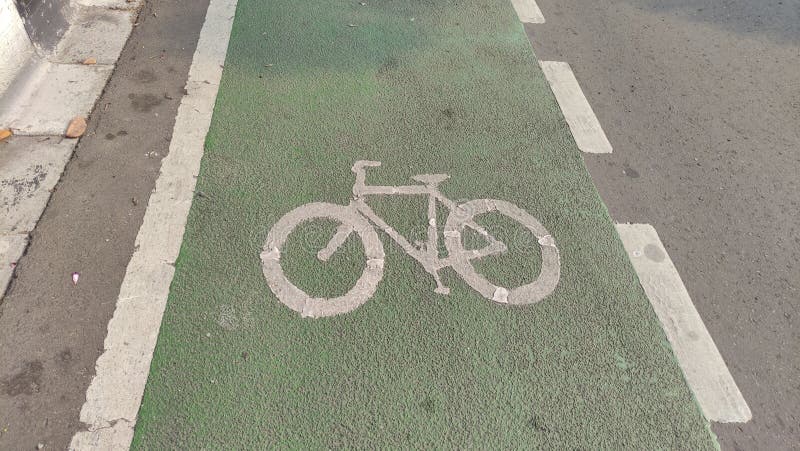 Green Signs on the Side of the Road Stock Photo - Image of signs, side ...