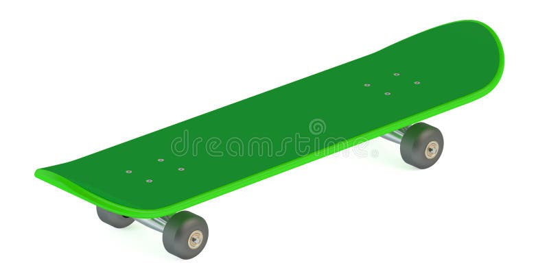 Green skateboard stock illustration. Illustration of tape - 58543368