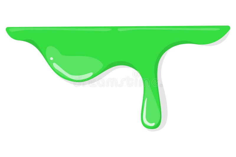 Green Slime Splatter Vector Isolated Stock Vector - Illustration of ...