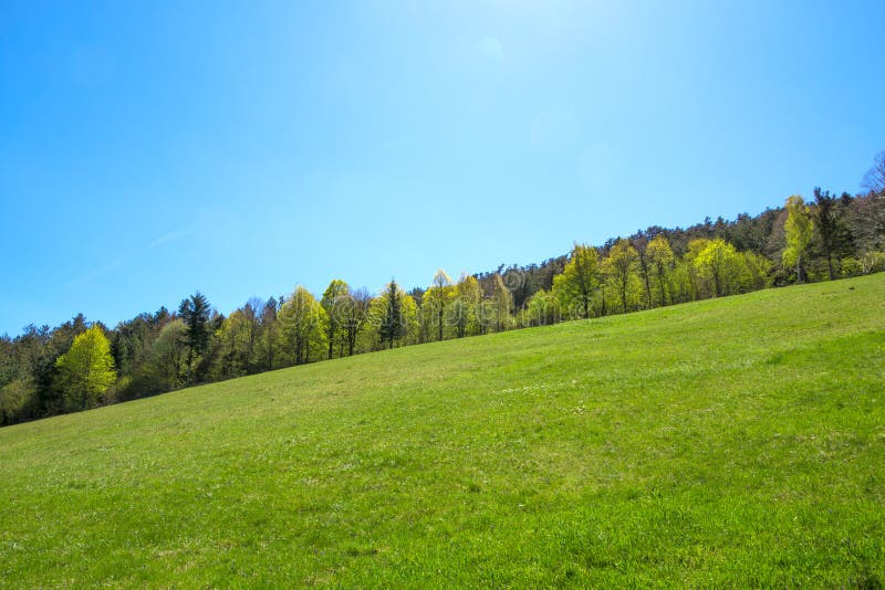 Green Slope stock image. Image of scenic, season, plain - 70617029