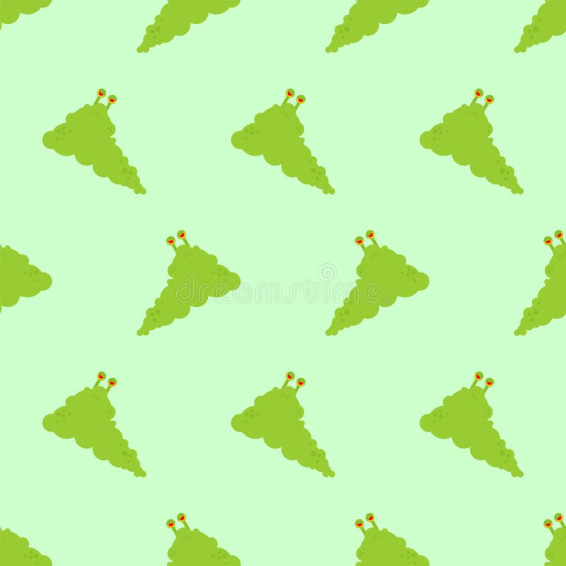 Seamless insect pattern stock vector. Illustration of earthworm - 18976696