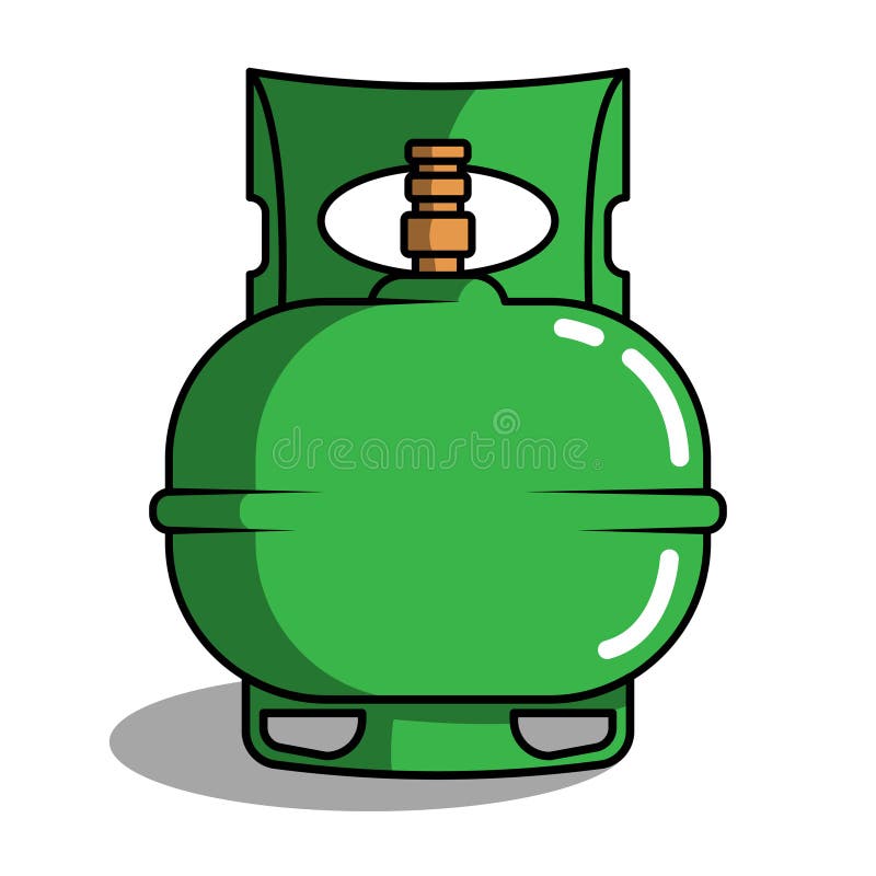Green Small Gas Cylinder Icon Stock Illustrations – 6 Green Small Gas ...