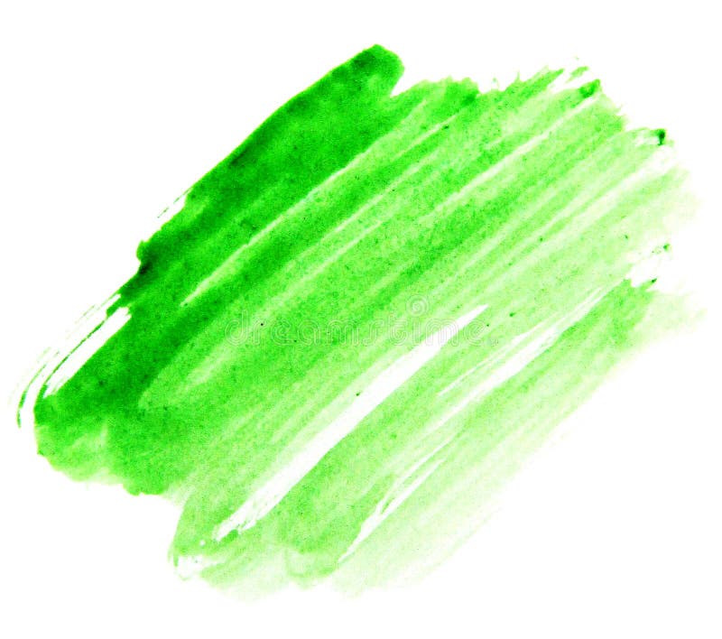 Green Smear Transparent Transparent Background. Stock Vector ...