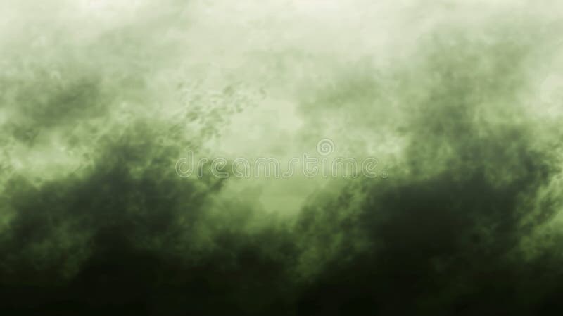 Green Smoke Background Texture. Abstract Misty Dark Green Cloud Pattern ...