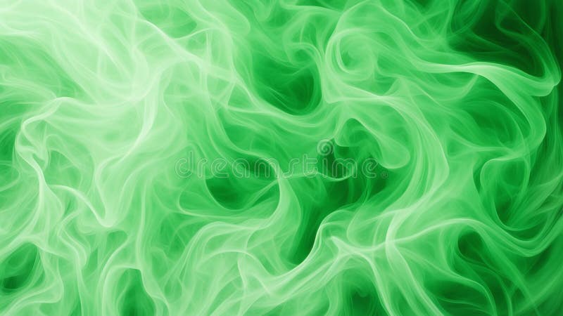 Green Smoke Texture Background, Backdrop, Wallpaper Stock Illustration ...