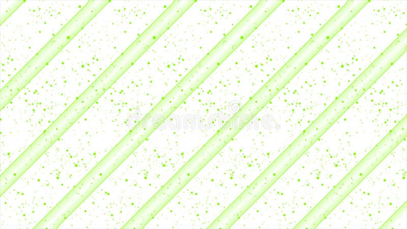 Green Smooth Lines and Small Particles Abstract Concept Motion ...