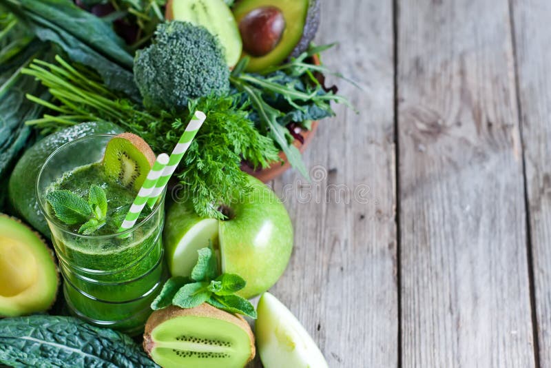 Green smoothie background stock image. Image of avocado - 52034111