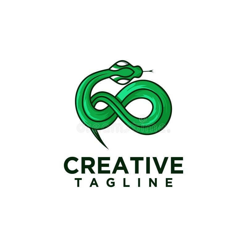 Green snake stock vector. Illustration of circle, doctor - 222806990