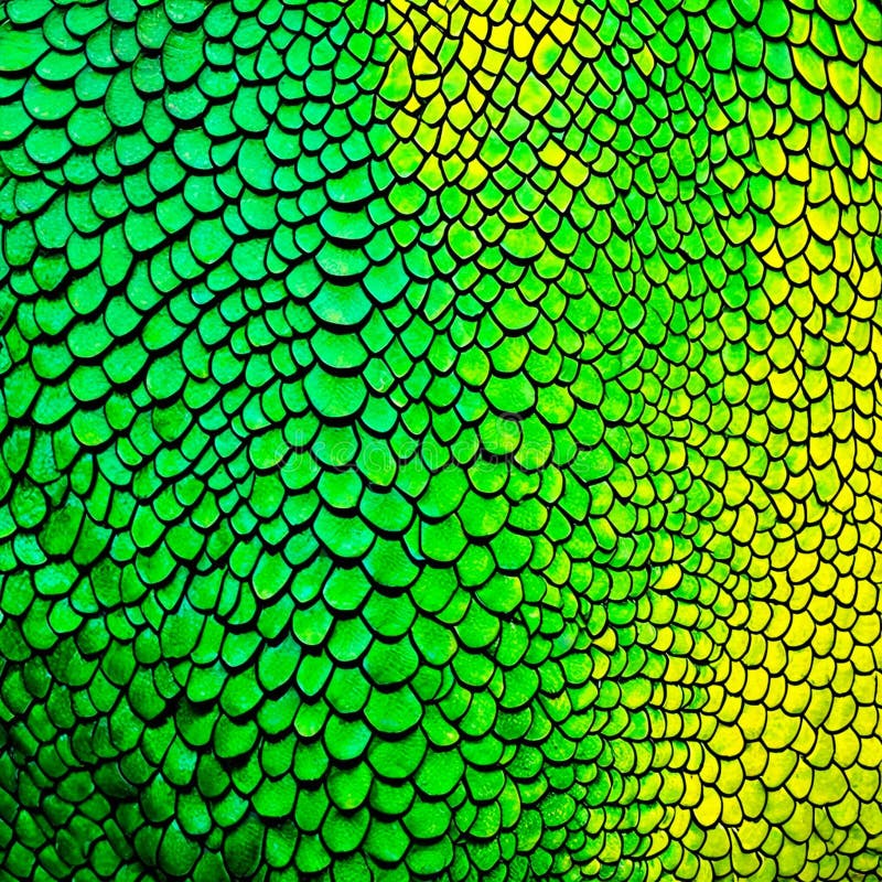 Green Snake Skin Texture Background. Reptile Skin Background. Snake ...