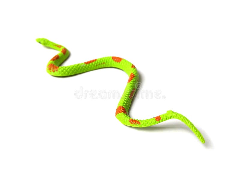 Green snake toy. stock photo. Image of backdrop, concept - 138799278