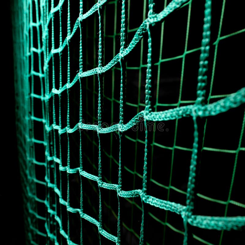 Soccer goal post and net stock image. Image of leisure - 150236163