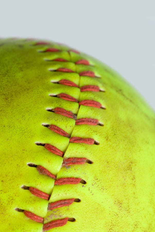 Green softball stock photo. Image of abstract, green, ball - 5337018