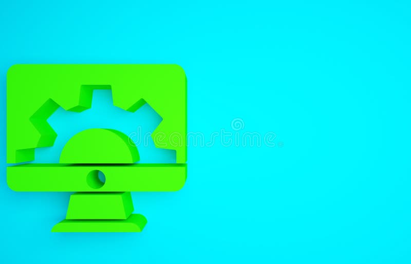 Green software box stock illustration. Illustration of blue - 5131255