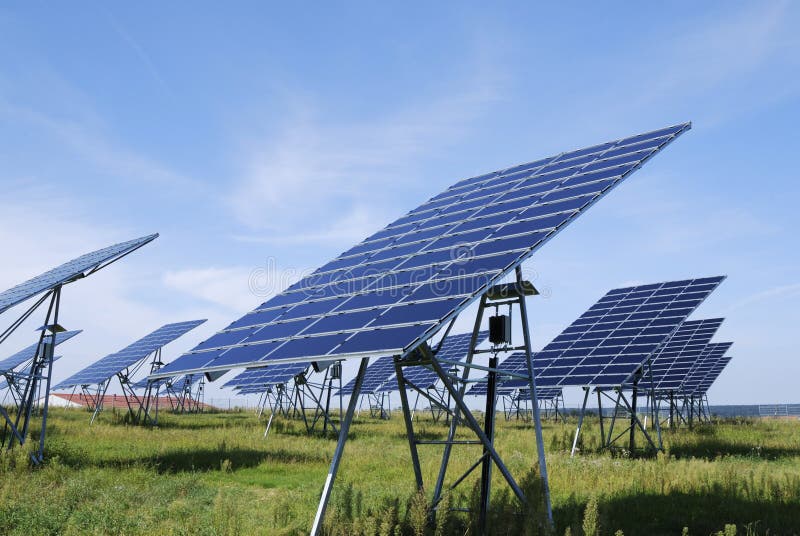 Green solar energy stock image. Image of environmental - 11105675