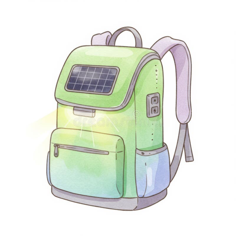 Green solar panel stock vector. Illustration of electric - 237445958